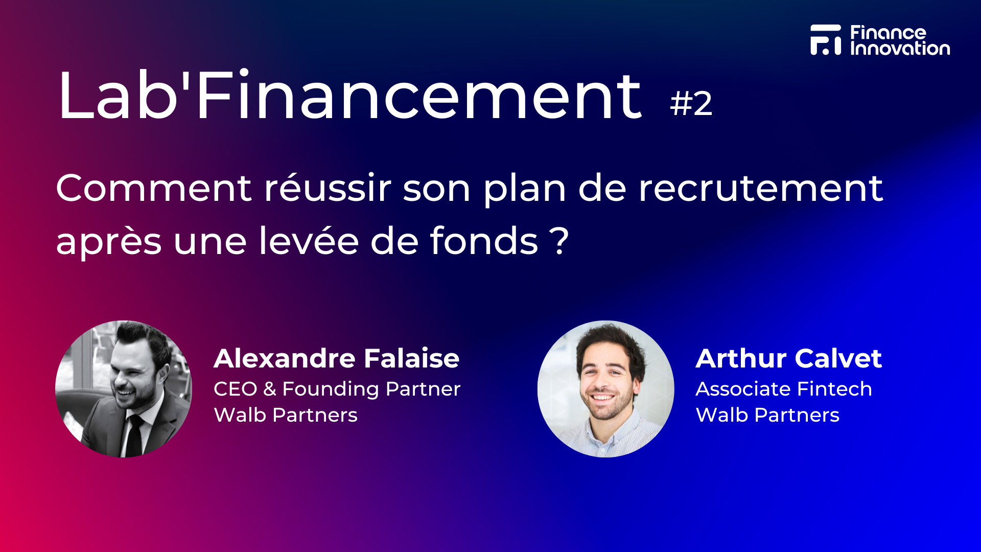 Lab'Financement #2 - Finance Innovation