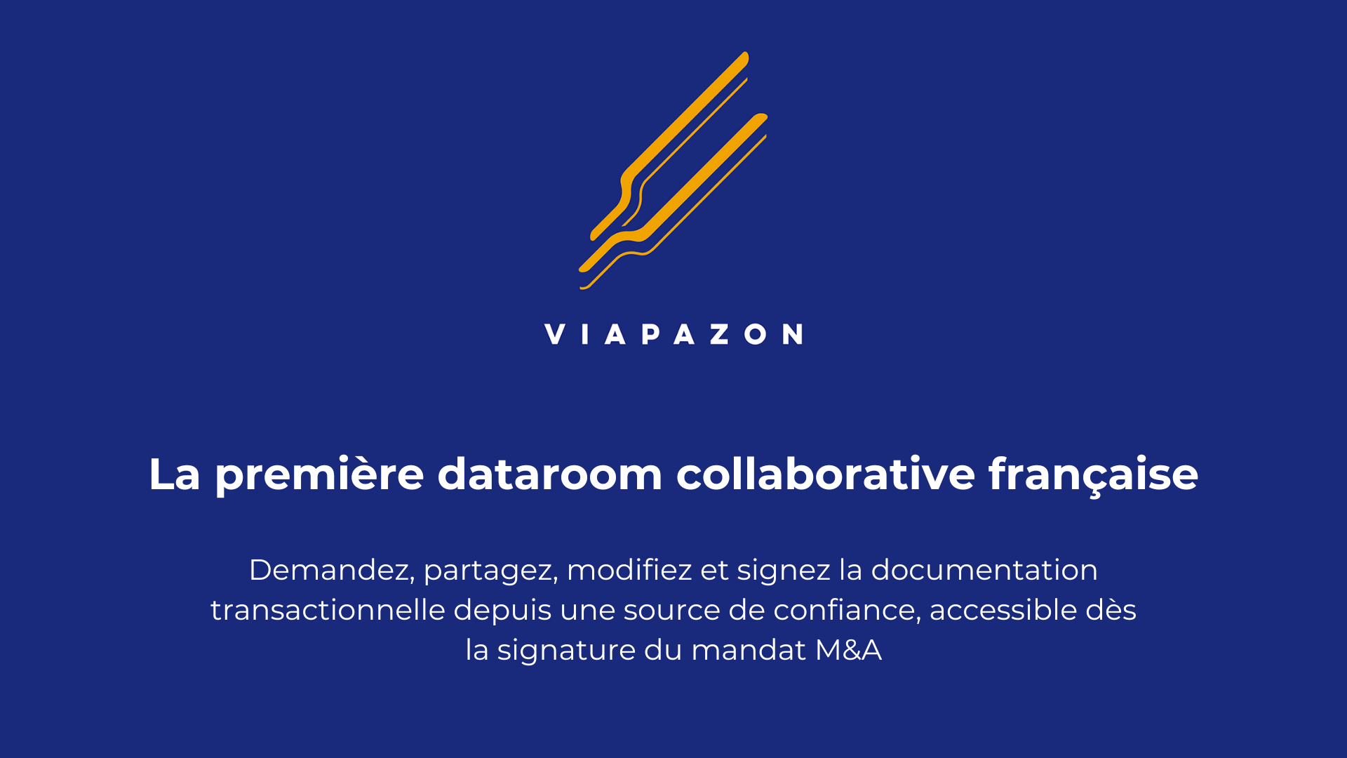 Viapazon veut mettre les process de pré-closing au diapason ! - Finance Innovation